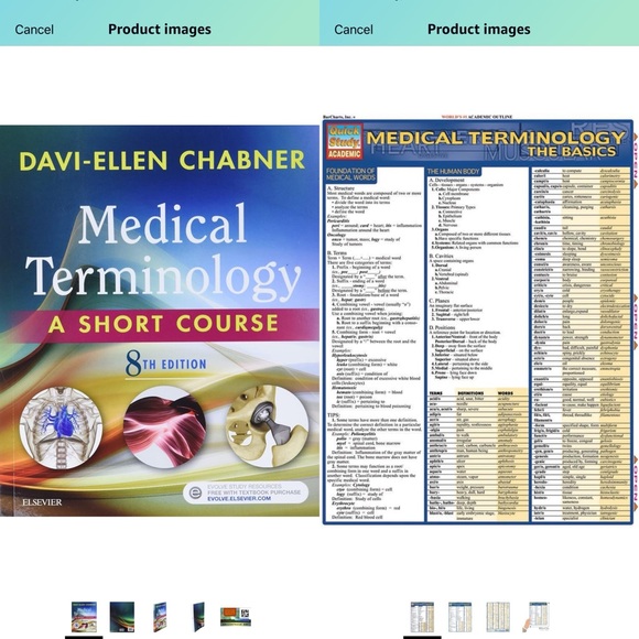 Other | Medical Terminology Bundle Book And Brochure | Poshmark
